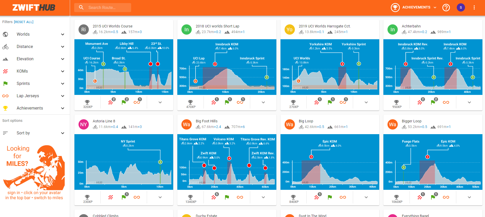 Les badges de Zwift | Zwifter